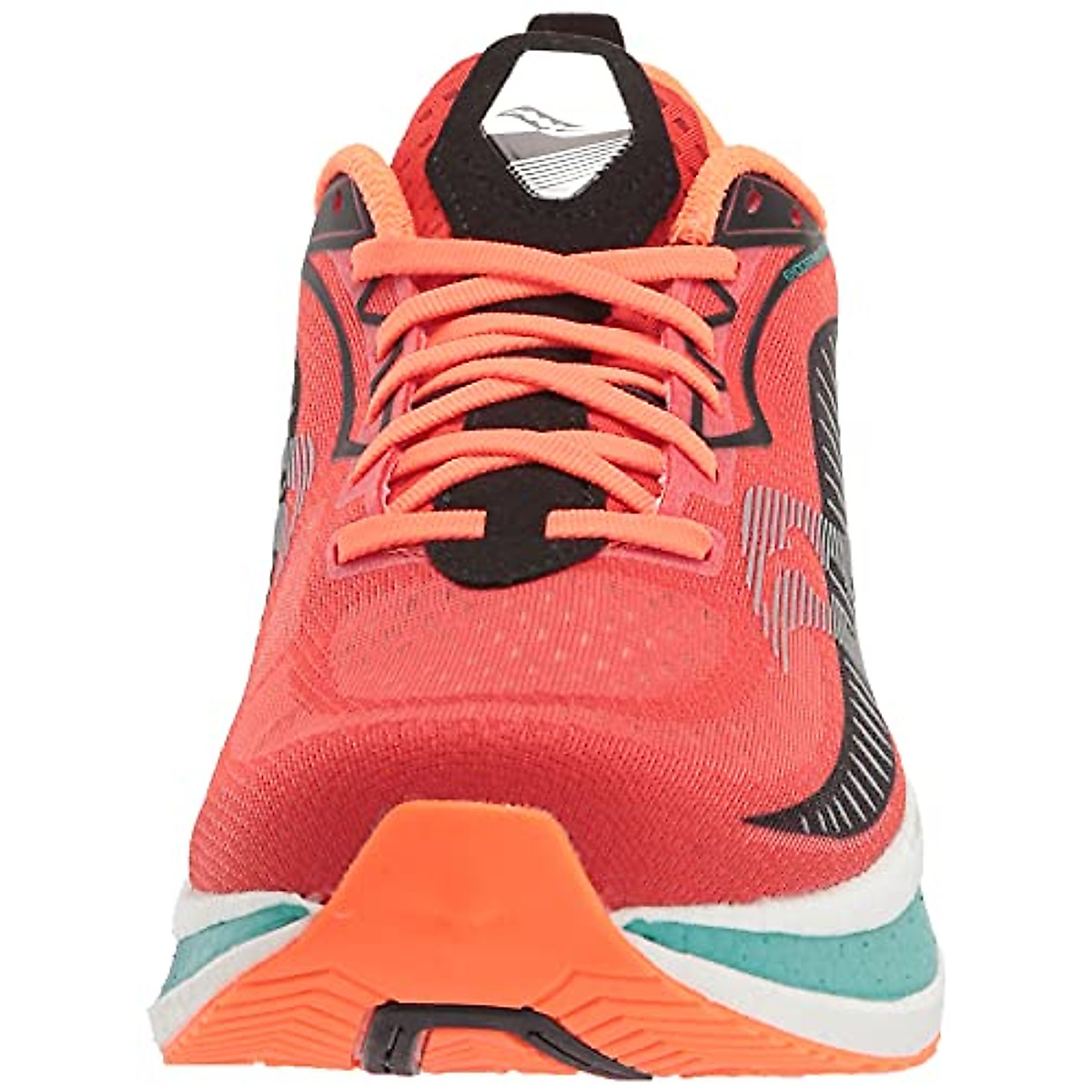 Saucony Men's Endorphin Speed 2 Running Shoe, SCARLET/BLACK, 11