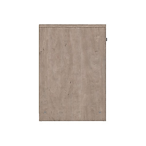 Signature Design by Ashley Flannia Scandanavian 1 Drawer Night Stand, Vintage Gray