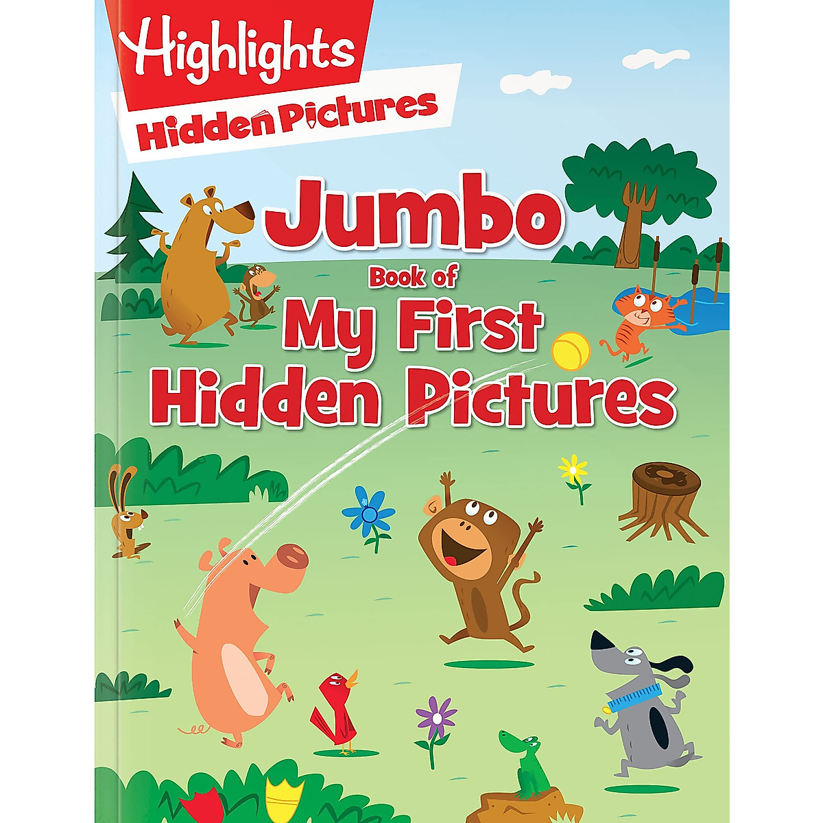 Jumbo Book of My First Hidden Pictures: 115+ Hidden Pictures Puzzles in Highlights Activity Book, Seek and Find Puzzles for Kids 3+ (Highlights Jumbo Books & Pads)