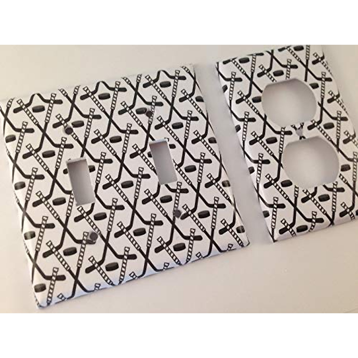 Hockey Light Switch Cover Various Sizes Offered