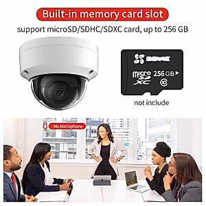 Hikvision 8MP(4K) DS-2CD2183G2-I 2.8mm IR Fixed Dome Network Camera POE IP67 H.265+ English Version IP Camera