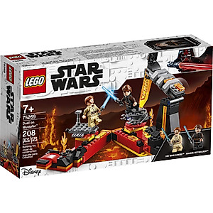 LEGO Star Wars: Revenge of The Sith Duel on Mustafar 75269 Anakin Skywalker vs. OBI-Wan Kenobi Building Kit (208 Pieces)