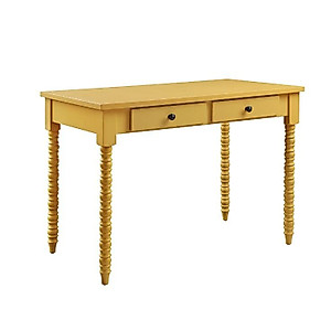 Acme Furniture Altmar Desk, Yellow