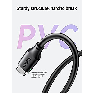 UGREEN 100W USB C Cable 3-Pack 5A Fast Charging Compatible with MacBook Pro 2022, iPad Pro 2022, iPad Air 5, Galaxy S23/S22 Ultra, Pixel, PS5, Switch, etc. 6.6FT