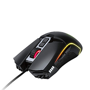 GIGABYTE AORUS RGB 16000 dpi Optical Sensor Fully Programmable and Saved Onboard 16.7M Customizable Lighting Gaming Mouse - GM-AORUS M5,Black