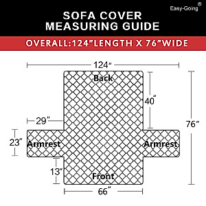 Easy-Going Reversible Couch Cover for 3 Cushion Couch Sofa Cover for Dogs Water Resistant Furniture Protector Cover with Foam Sticks Elastic Straps for Pet Cat (Sofa, Chocolate/Beige)