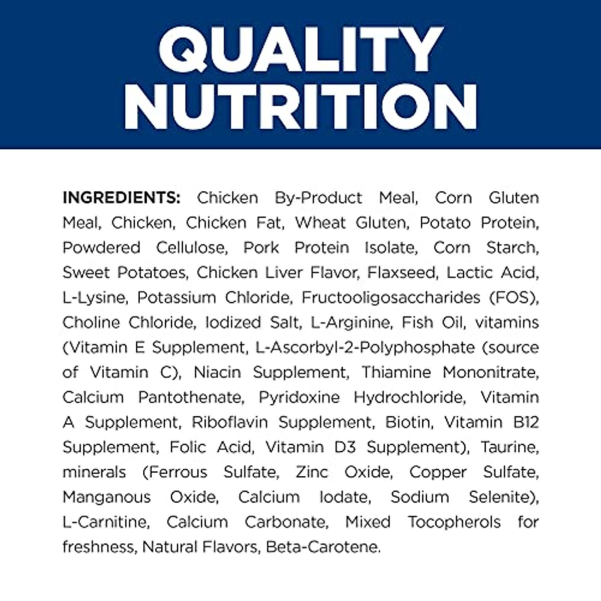 Hill's Prescription Diet m/d GlucoSupport Chicken Flavor Dry Cat Food, Veterinary Diet, 4 lb. Bag