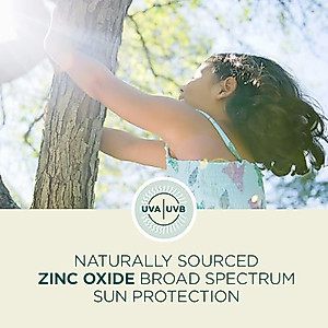 Coppertone Pure and Simple Kids Sunscreen Stick SPF 50, Zinc Oxide Mineral Sunscreen for Kids, Body and Face, 0.49 Oz Stick