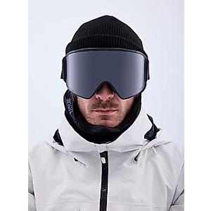 Anon Men's M4 Perceive Goggle Cylindrical with Spare Lens and MFI Face Mask