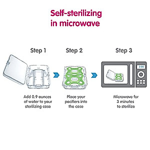 MAM Comfort Pacifiers, Newborn Pacifiers (2 Pack) MAM Pacifiers 3-12 Months, Best Pacifier for Breastfed Babies, Boy Silicone Pacifier