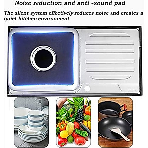 LANADO Dishwashing with bracket, stainless steel sink countertop, integrated kitchen sink, integrated cabinet, simple vegetable basin with bracket