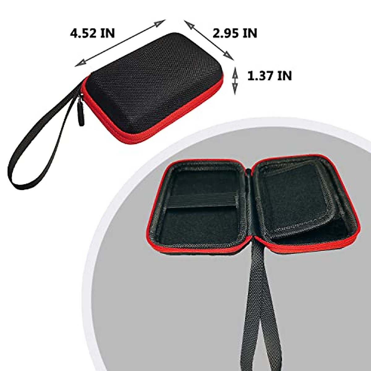 XEGIMOR MP3 MP4 Music Player Case Compatible With Surfans F20 HiFi/HIFI WALKER H2 MP3 Digital Music Player Accessories(Only Case)