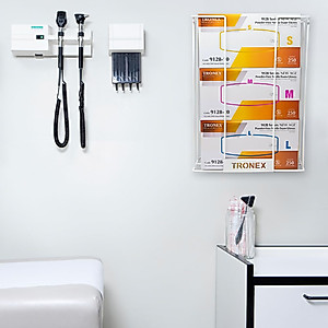 Tronex Triple Wall Mount Glove Dispenser Racks - 3 Wire Rack Holder for Disposable Gloves and Napkins - Durable Metal Organizer for Healthcare Industry (5)