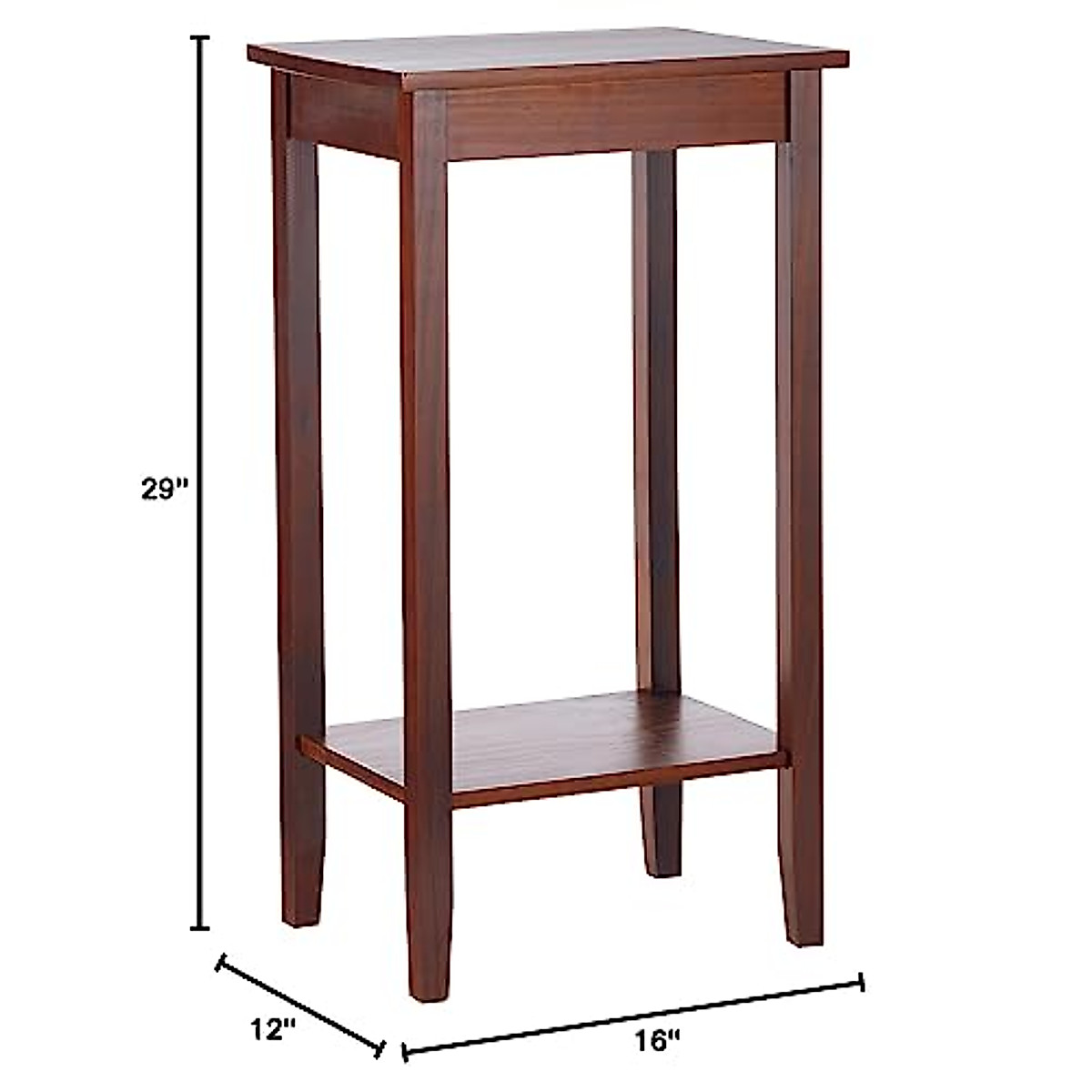 DHP Rosewood Tall End Table