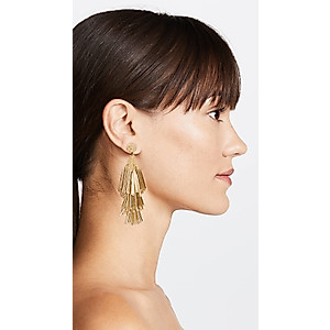 Deepa Gurnani Women's Deepa by Deepa Gurnani Rain Earrings, Gold, One Size