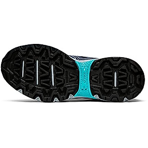 ASICS Women's Gel-Venture 7 Running Shoes, 7, Black/Silver