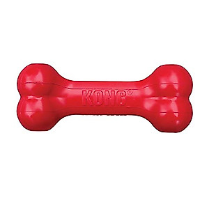 KONG - Goodie Bone - Durable Rubber Chew Bone, Treat Dispensing Dog Toy - for Large Dogs