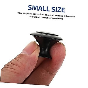RUNROTOO 10 Pcs Single-Hole Drawer Handle Furniture Knobs Drawer Pulls Door Knobs Drawer Knobs Cupboard Knobs Wardrobe Knobs Furniture Pulls Cabinet Handles Drawer Handles