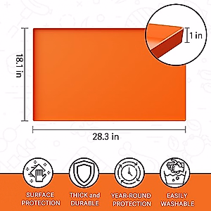 Silicone Griddle Mat for Blackstone, 28-inch Blackstone Griddle Cover, Heavy Duty Food Grade Silicone Griddle Mat-All Season Cooking Surface Protective Cover