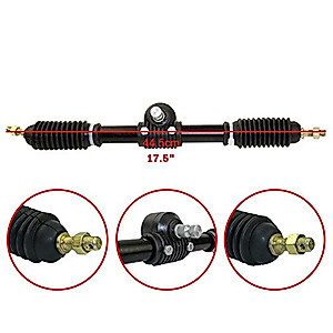 300mm Steering Wheel 110cc Go Kart , PRO BAT, Go Kart Go Cart ATV UTV 110cc 125cc 140cc 150cc Steering Wheel Tie Rod Rack Adjustable Shaft Tie Rod Kits