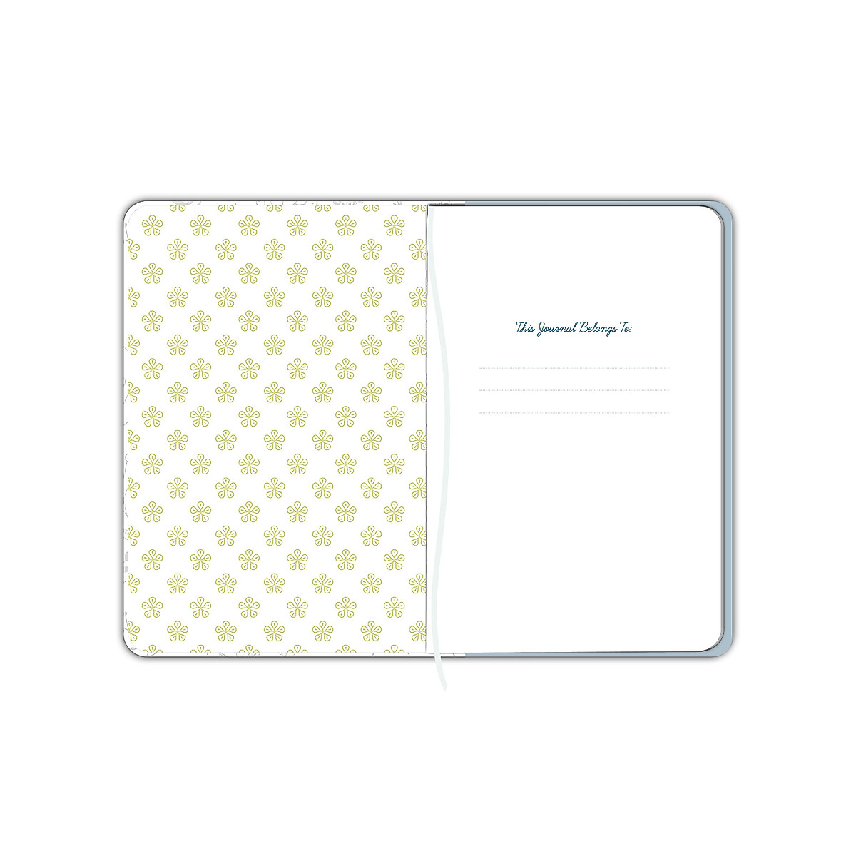 Southworth Premium Journal, 5.5”x 8.25”, Rustic Greenery, Premium 28lb/105gsm Paper, Medium Book Bound Journal, 1 Ribbon Placeholder, 64 Ruled Sheets/128 Ruled Pages (91266)