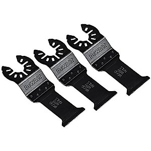 DEWALT Oscillating Tool Blades for Wood with Nails, 3-Pack (DWA4203-3)