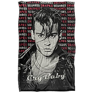 Cry Baby Drapes and Squares Officially Licensed Silky Touch Super Soft Throw Blanket 36" x 58"