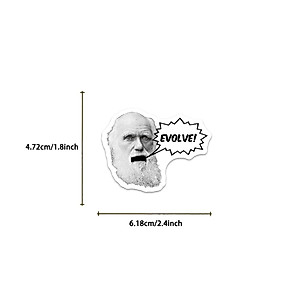 100 PCS Biology Stickers | Aesthetics Vinyl Waterproof Science Laptop Marine Biology Stickers for Water Bottles, Scrapbooking, Helmet - Biology Stickers Funny Gifts for Kids, Teens, Adults