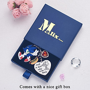Sonic Hedgehog Merchandise Keychain Gifts For Teen Girls Daughter Women Birthday Gift Keychains