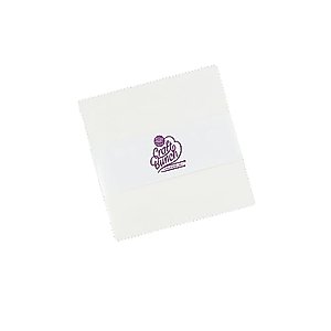 Craft Bunch - 5 inch Charm Pack for Quilting - 42 Precut Cotton Fabric Squares (White)