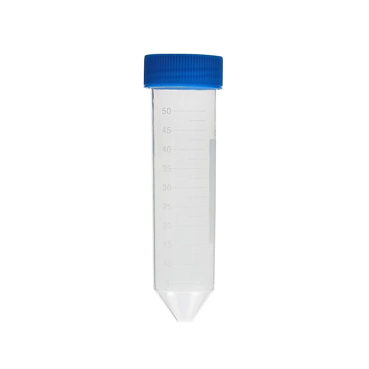 Bright Creations 25 Pack Clear Plastic Centrifuge Tubes for Chemistry Labs, 50 ml (1.6 oz)