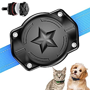 Elvodosia AirTag Dog Collar Holder[1 Pack] - Waterproof AirTag Case for Dog & Cat Collars-Sturdy Apple AirTag Holder Mount for Backpacks, Bags & Camera Straps-Air Tag Holder Fits All Width Collars