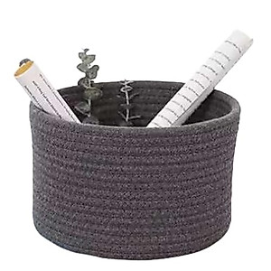 Moon Waves Yarn for Crocheting and Knitting Cotton-Nylon Blend Yarn Great for Beginners Easy to See Stitches (Dark Grey)