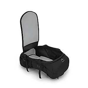 Osprey Farpoint Trek 55L Men's Travel Backpack, Black, One Size