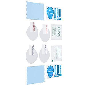 070 4Pcs Protective Film Lens Protector for Oculus Quest 2, Scratch-Resistant Lens Film VR Screen Cover Protectors for Virtual Reality Lenses, Accessories for VR Headsets