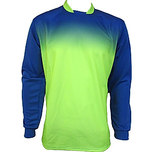 Vizari Vallejo Goalkeeper Jersey, Royal/Neon Green, Size Youth Large