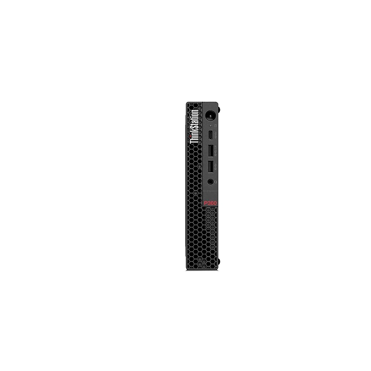 Lenovo ThinkStation P360 30FA001BUS Workstation - 1 x Intel Core i7 Dodeca-core (12 Core) i7-12700T 12th Gen 1.40 GHz - 32 GB DDR5 SDRAM RAM - 1 TB SSD - Tiny - Black