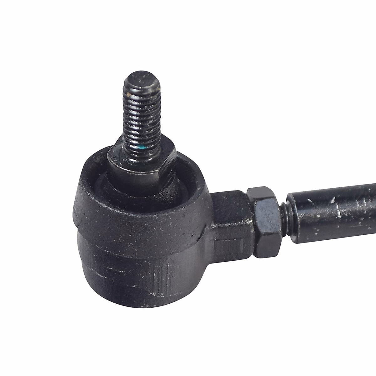 AlveyTech Steering Gear Assembly for Coleman KT196 96cc 6.5 Hp Go-Kart - Replacement Parts Kit Includes Gearbox, 17.8" Steel Shaft, Tie Rod (2), Ball Joint (2), and Rubber Boots, Also fits CK196-T