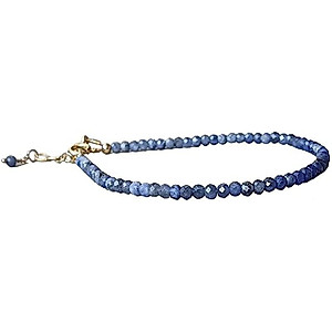 YONKU Sodalite ombre bracelet, healing crystal jewelry, blue gemstone stacking brac YO-BRACE-7180