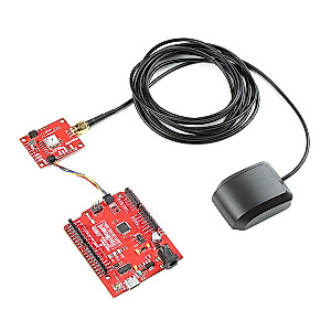 SparkFun GNSS Receiver Breakout - MAX-M10S Module 3.3V VCC and I/O Software Configurable Board Dimensions: 1.74"in x 1.20"in