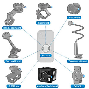 SPORTLINK Compatible with iPhone 13 Running Armband - Cell Phone Armband Holder for Running with Clear Shockproof Case & Phone Ring Holder for Workout Sports Fitness