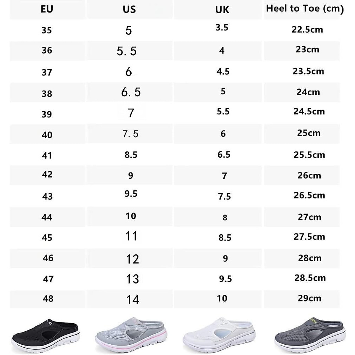 Men's Comfort Breathable Support Sports Sandals, Outdoor Casual Non Slip Orthopedic Sneakers Walking Slip on Shoes (12,Black)