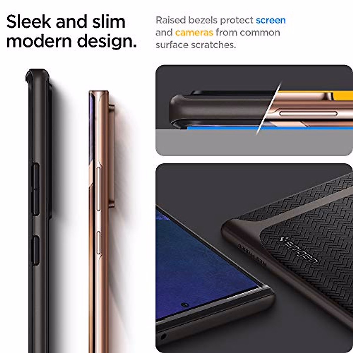 Spigen Neo Hybrid Designed for Samsung Galaxy Note 20 Ultra 5G Case (2020) - Gunmetal