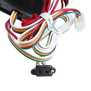 A-Premium 4-Pin Trailer Wiring Harness Compatible with Select Subaru Models - Outback 2010-2021, Forester 2014-2021, Crosstrek 2016-2021, XV Crosstrek 2013-2015, Ascent 2019-2021
