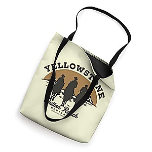 Yellowstone Dutton Ranch Cowboy Group Tote Bag