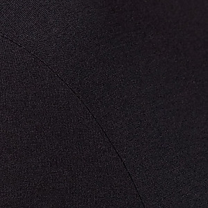 Amazon Essentials Women's Classic-Fit Short-Sleeve Crewneck T-Shirt, Pack of 2, Black, Medium