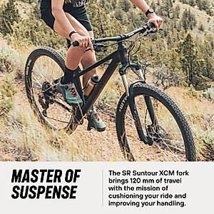 Mongoose Switchback 3 Mountain Bike for Men and Women, 10-Speed Drivetrain with Trigger Shifters, 29-Inch Wheels, 16-Inch Frame, Matte Black