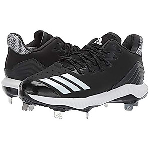 adidas Women's Icon Bounce, Black/White/Carbon, 9.5 M US