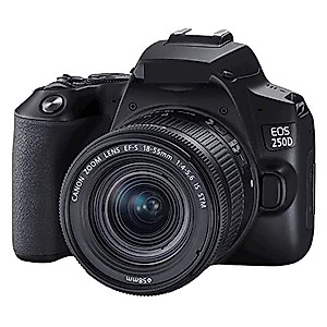 Camera Camera EOS 250D DSLR Digital Camera with EF-S 18-55mm F4-F5.6 STM Lens Digital Camera (Color : EOS 250D-01)