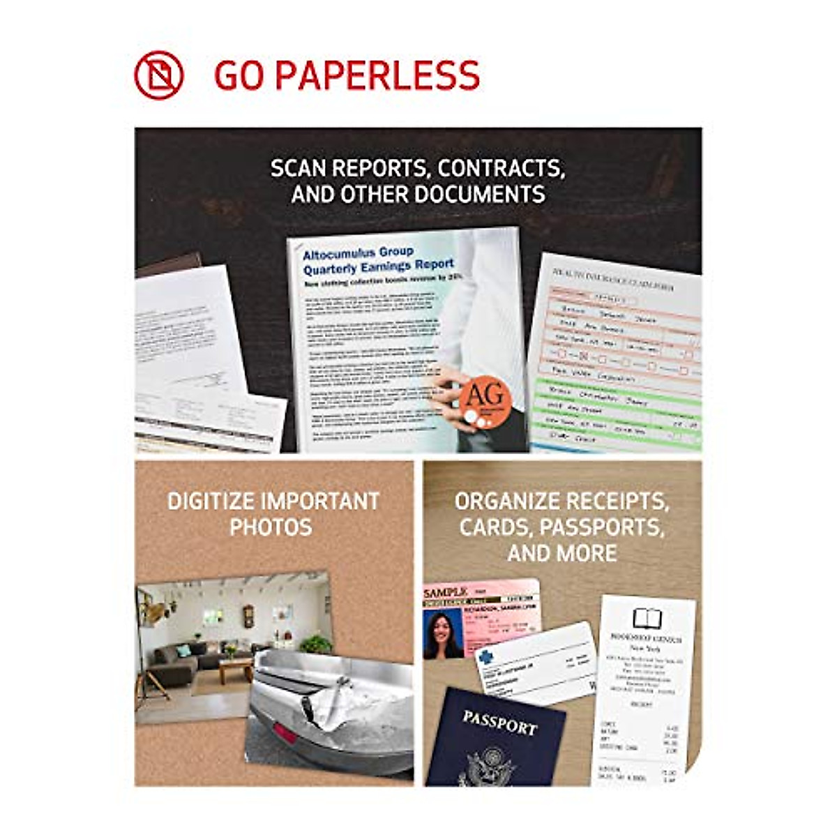 Canon imageFORMULA R50 Business Scanner: Wi-Fi, PC/Mac, Duplex